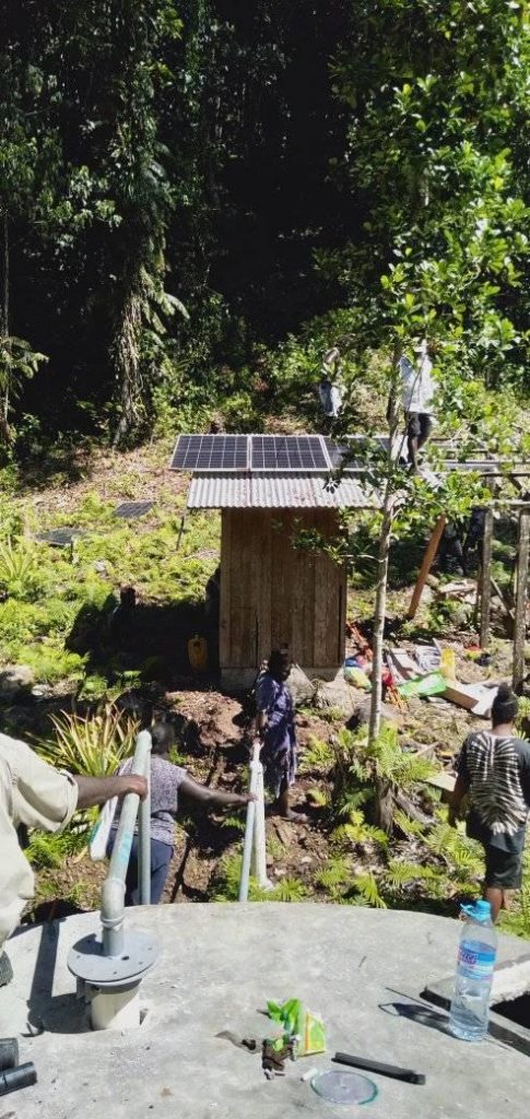 Solar pumps in Vella Lavella – YWAM Solomon Islands